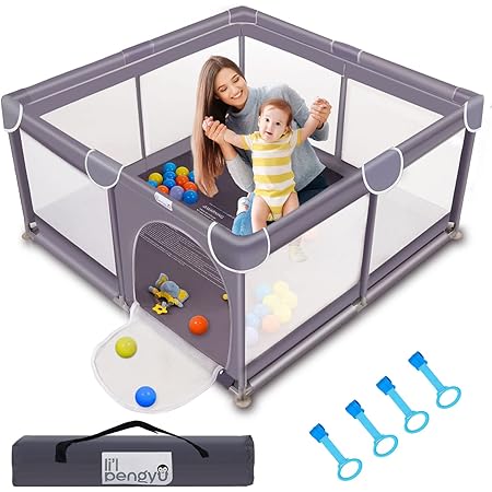Amazon.com : Baby Playpen Play Pens for Babies and Toddlers Baby Fence ...