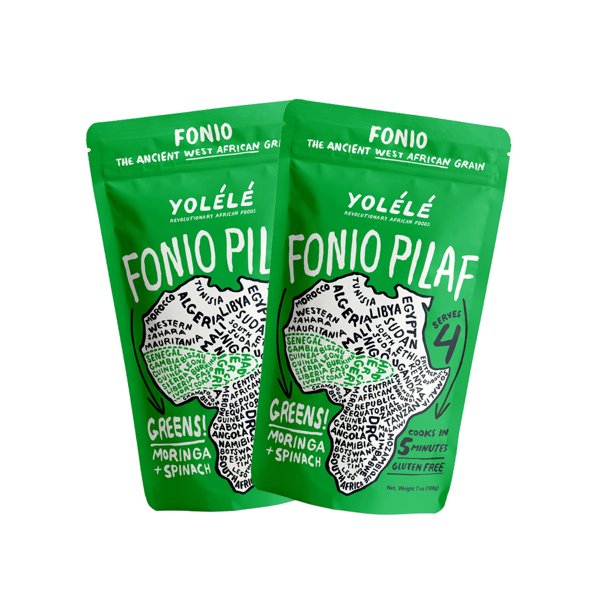 Buy Yolélé Fonio Grain Pilaf Mix African Supergrain Ancient Grains ...