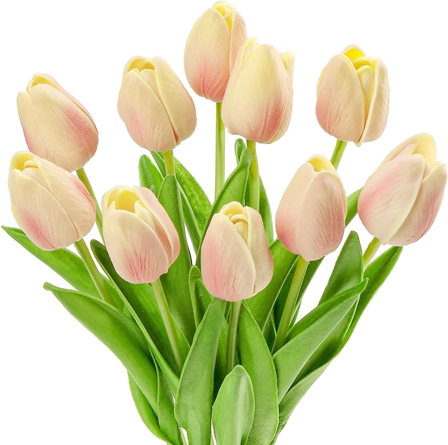 NOLACE Fiori Artificiali Pu Latex 10 Pcs Fiori Artificiali Tulipani ...