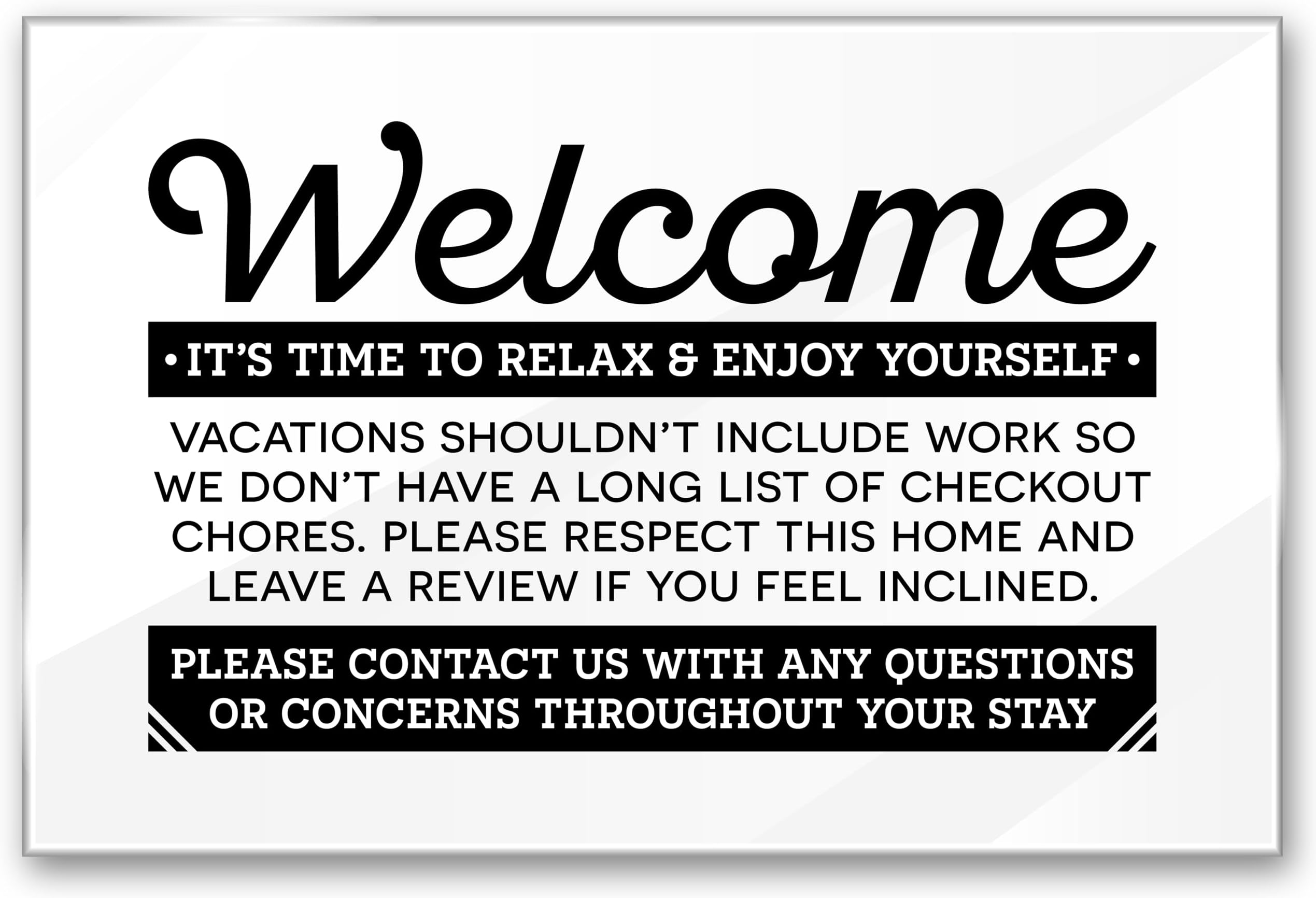 Amazon.com: Andaz Press 4 Pack 4x5 Bathroom and Kitchen Rules Sign ...