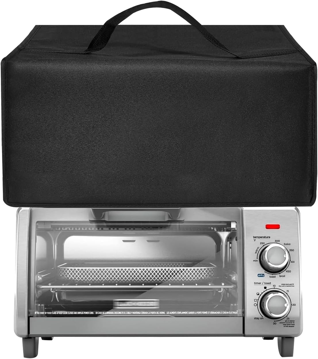 Amazon.com: lasesasies Toaster Oven Air Fryer Cover, Heat-Resistant ...