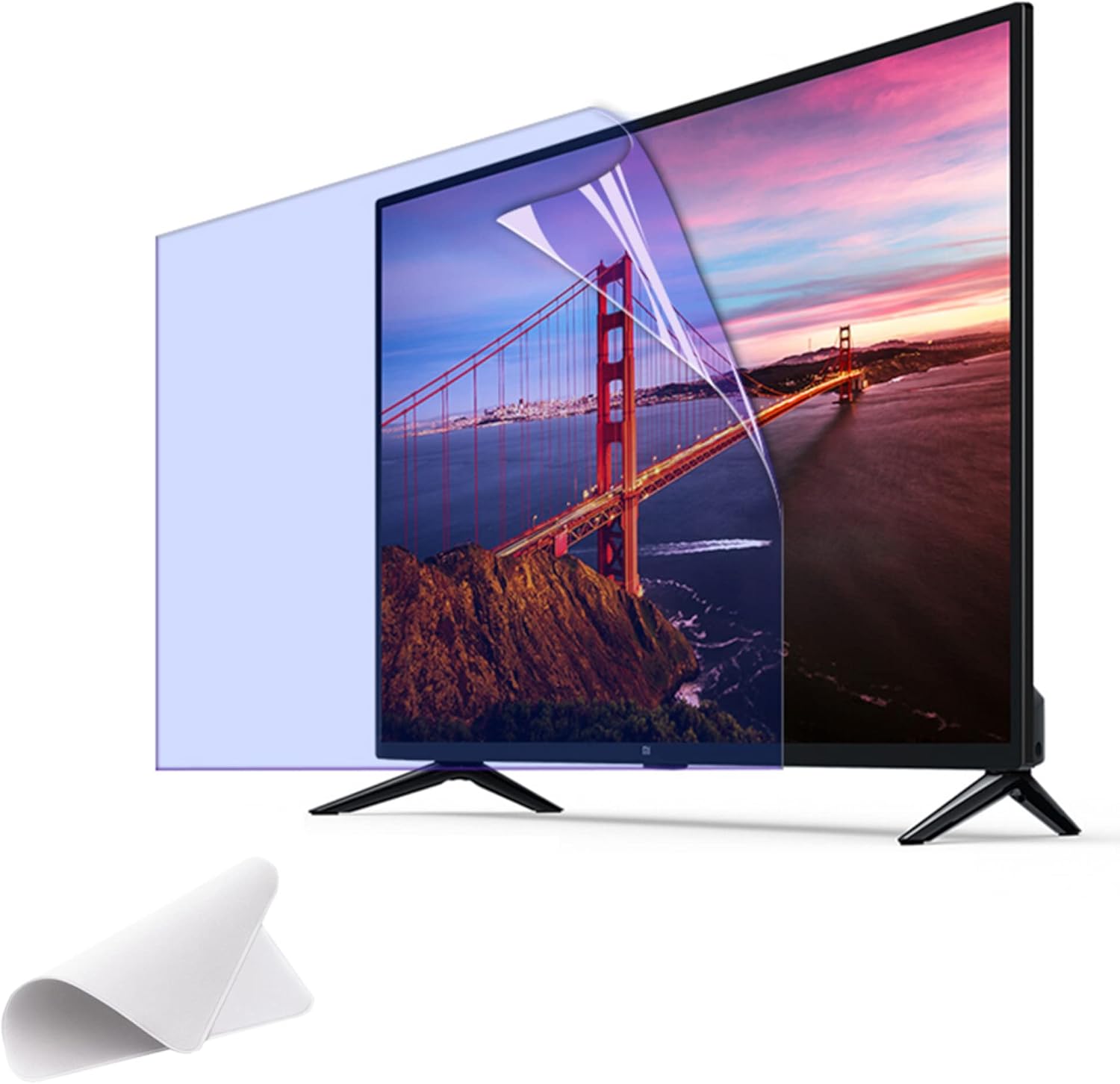 Amazon.com: Blue Light Blocking Screen Protector for 32-75 inch Monitor ...