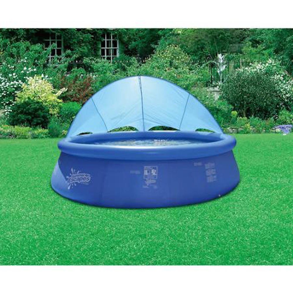 Buy Pool Canopy Shade for Above Ground Pools 12 to 16 Feet in Diameter ...