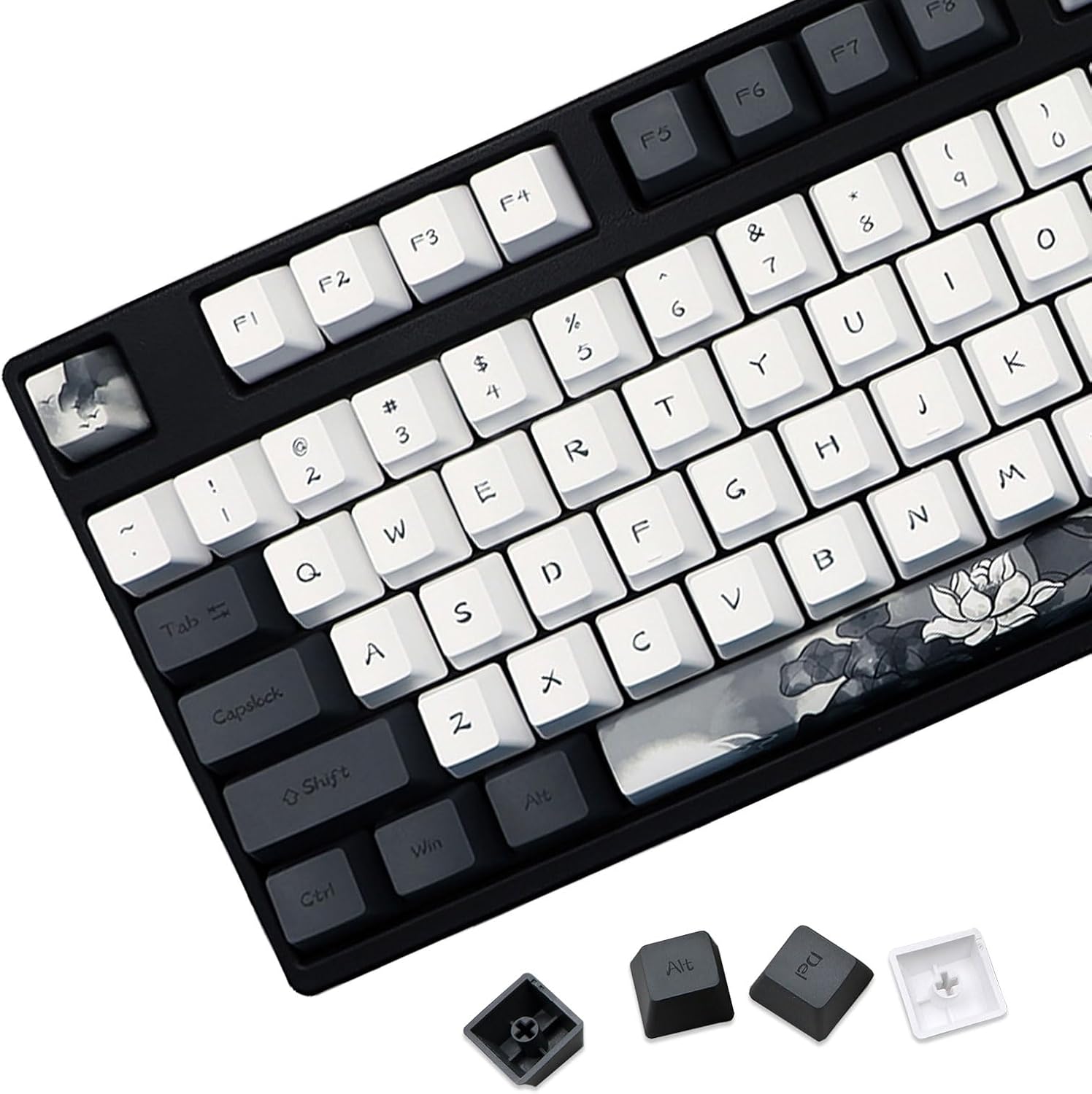 JSJT Tinta Lotus Keycaps - 140 Llaves, Sublimación Chile | Ubuy
