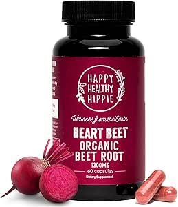 Amazon.com: Organic Beet Root Capsules [1,300mg Superfood] - Blood Pressure Support Supplements ...