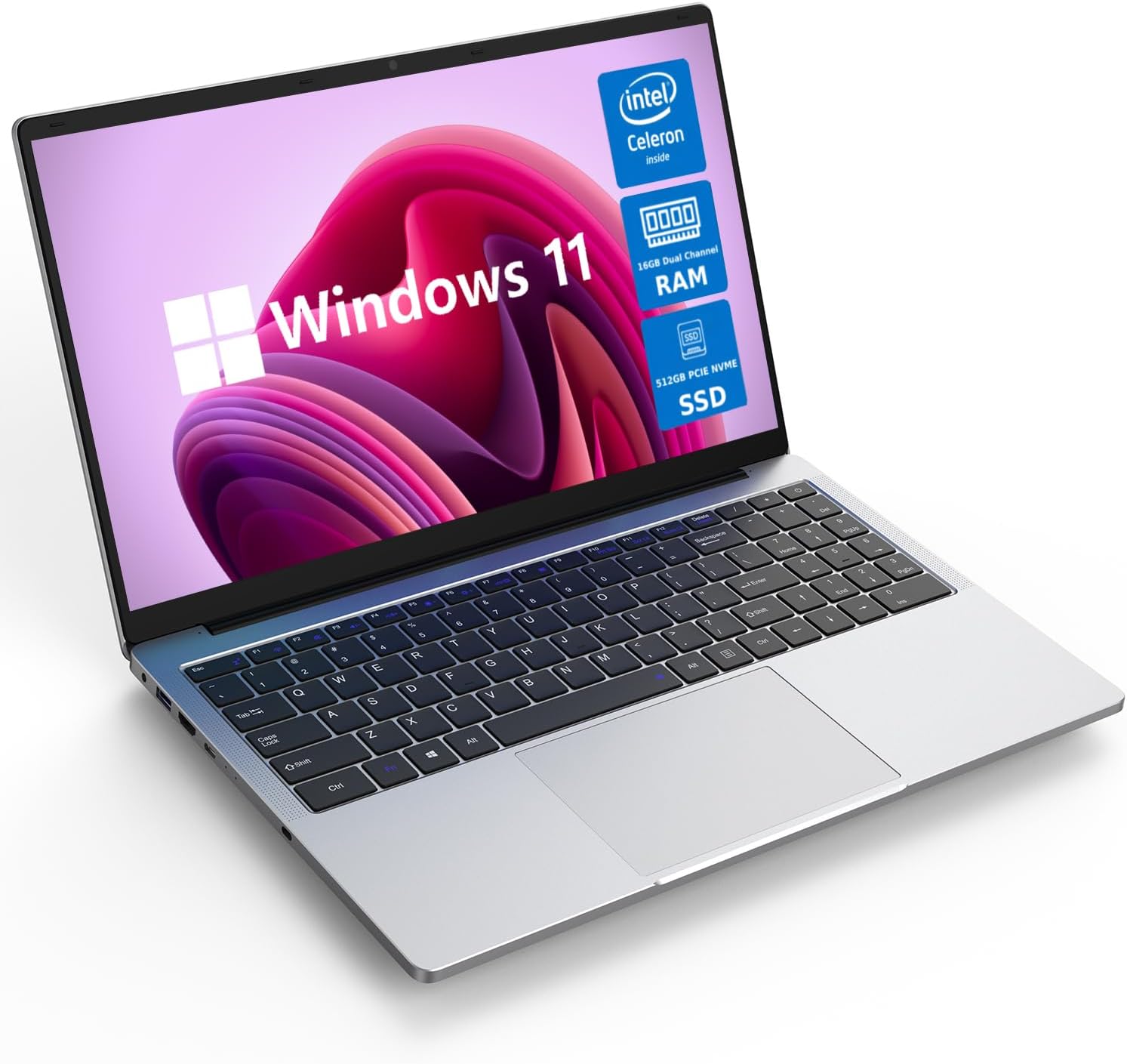 Amazon.com: ACEMAGIC Laptop Computer, 16GB DDR4 512GB SSD, Quad-Core ...