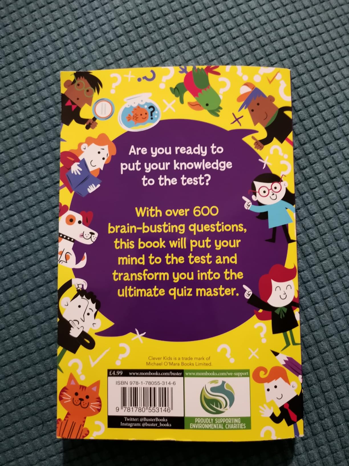 Quiz Book for Clever Kids® : Farnsworth, Lauren, Dickason, Chris ...