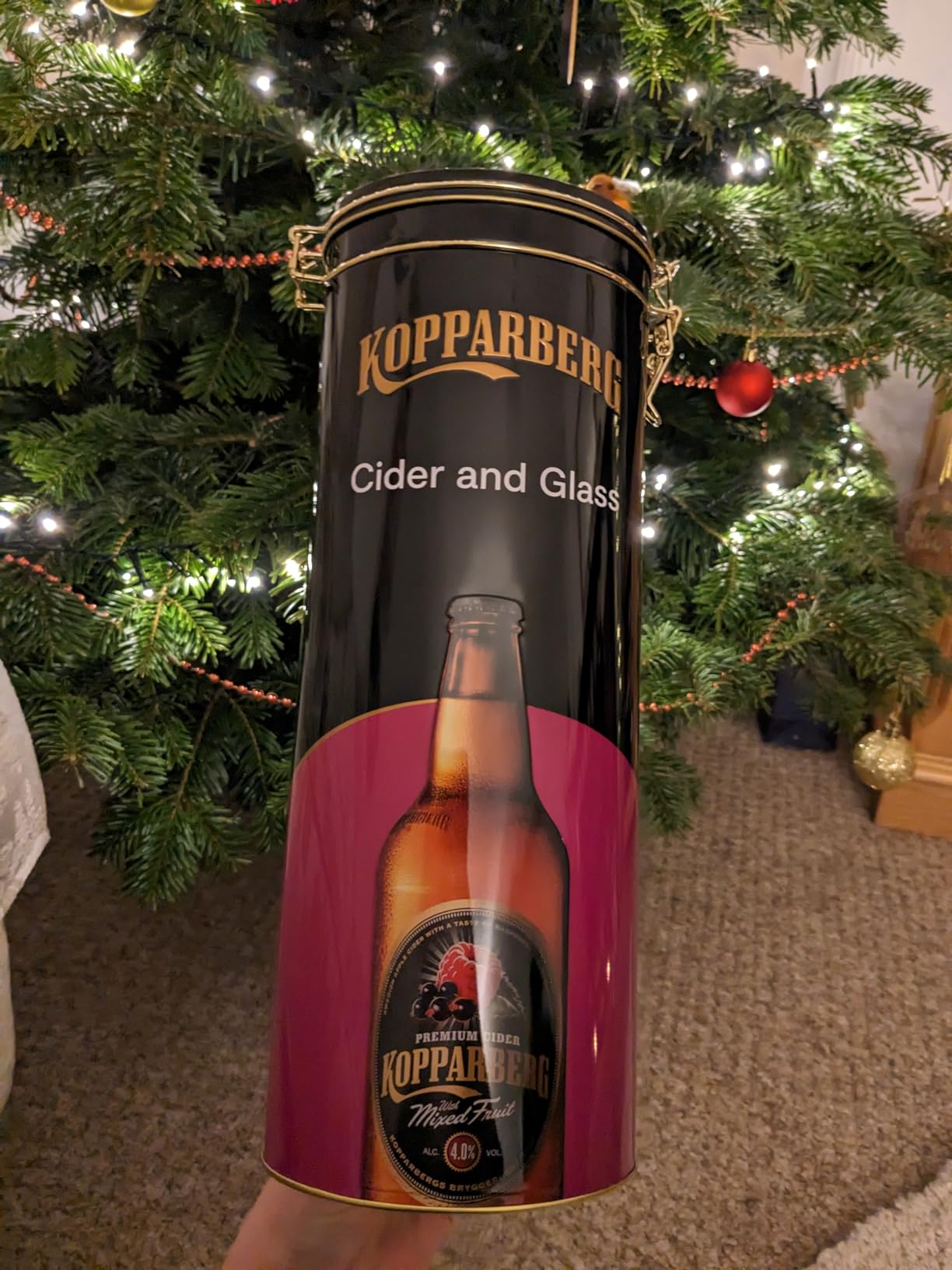 Kopparberg Premium Cider Gift Set - Genuine Swedish Mixed Fruit Cider ...