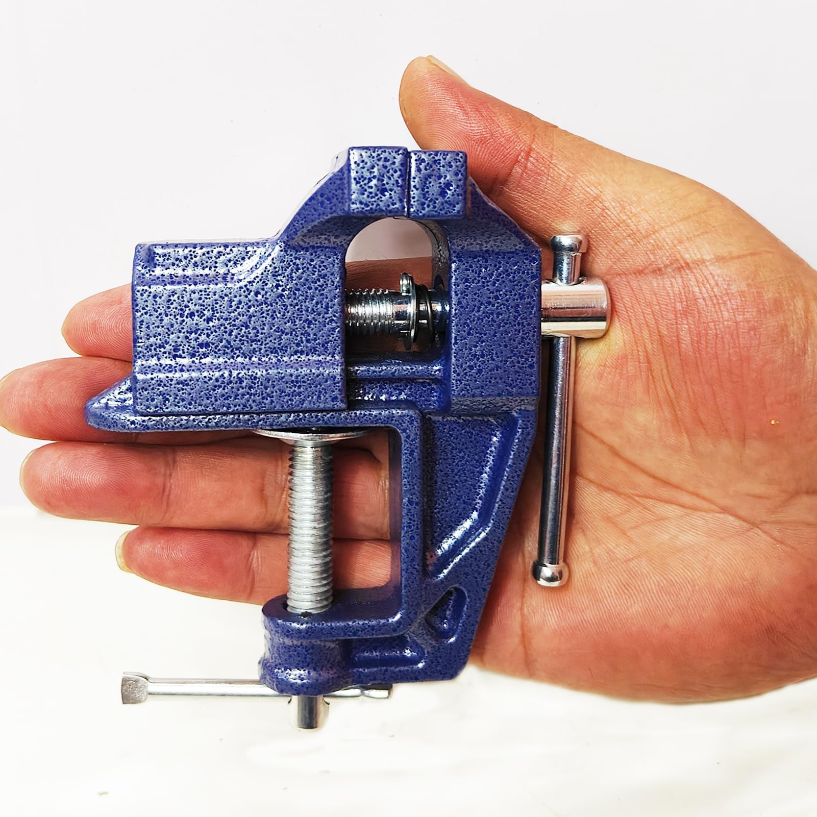 Bestgle Mini Table Clamp, Small Bench Vice DIY Crafts Repairing Tools ...