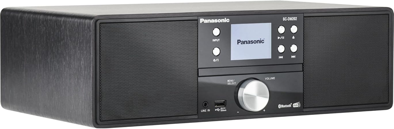 Panasonic SC-DM202EG-K - Sistema estéreo Compacto Micro HiFi con CD ...