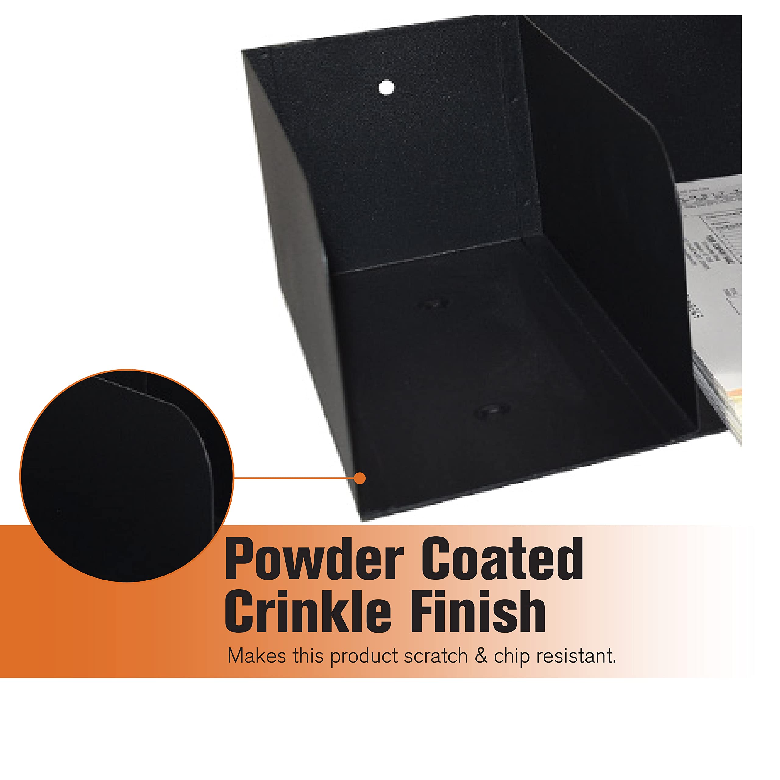 Snapklik.com : STEELMASTER Steel Document Organizer 6 Pocket Black ...