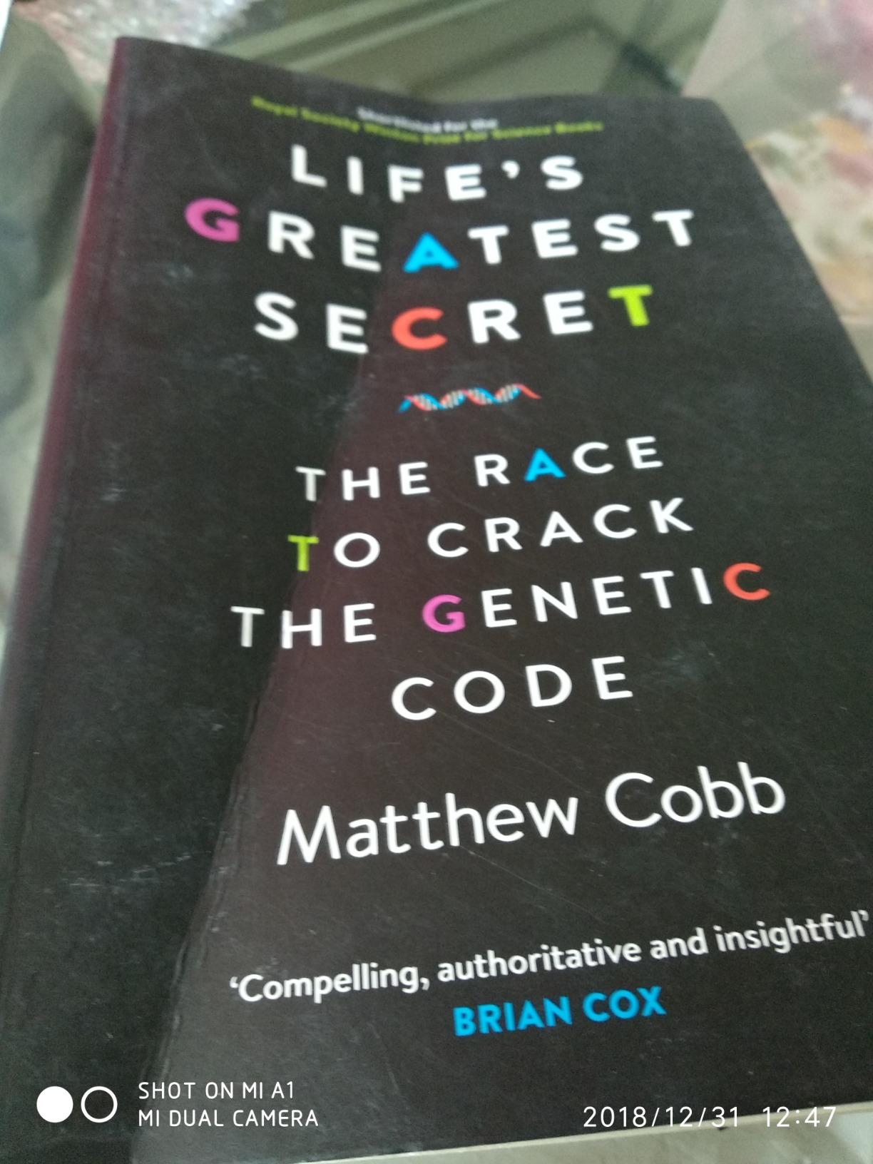 Buy Life's Greatest Secret: The Race to Crack the Genetic Code Book ...