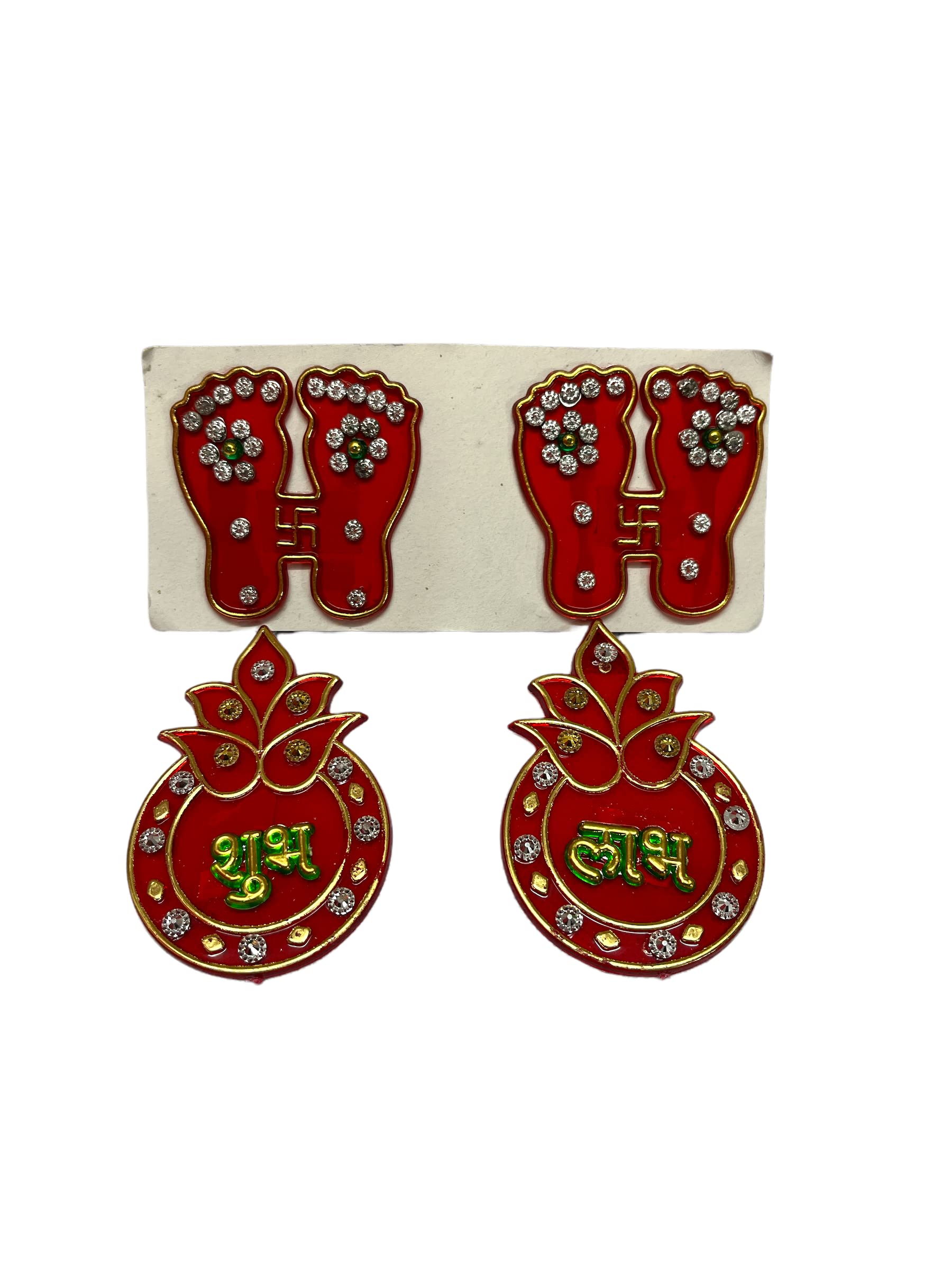Buy Subh Labh for Door Entrance Hanging, Puja Mandir Decorations Items ...