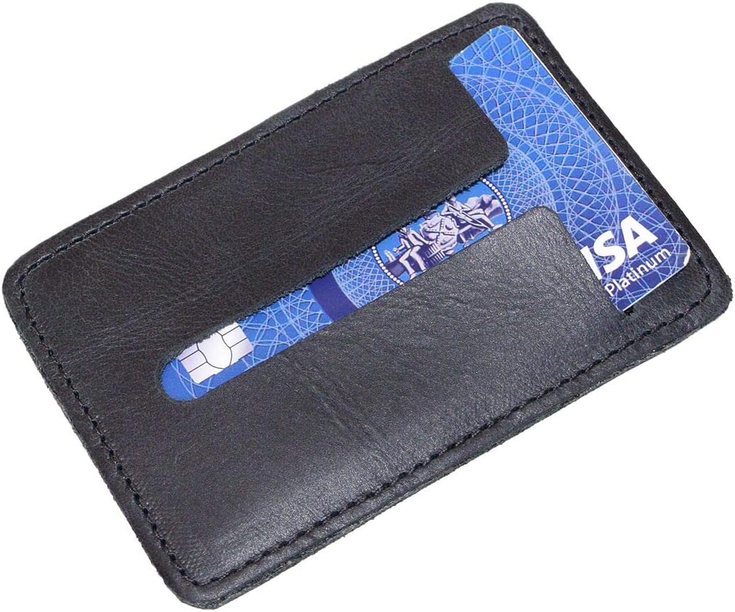 Amazon.com: Hide & Drink, Leather T-Cut Card Holder, Holds Up to 4 ...