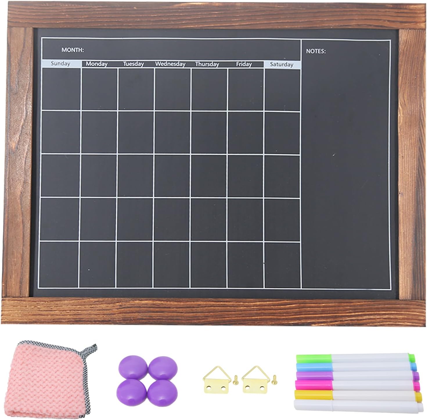 Amazon.com : KOOLDE 16x24in Magnetic Planner Board Monthly Planning ...