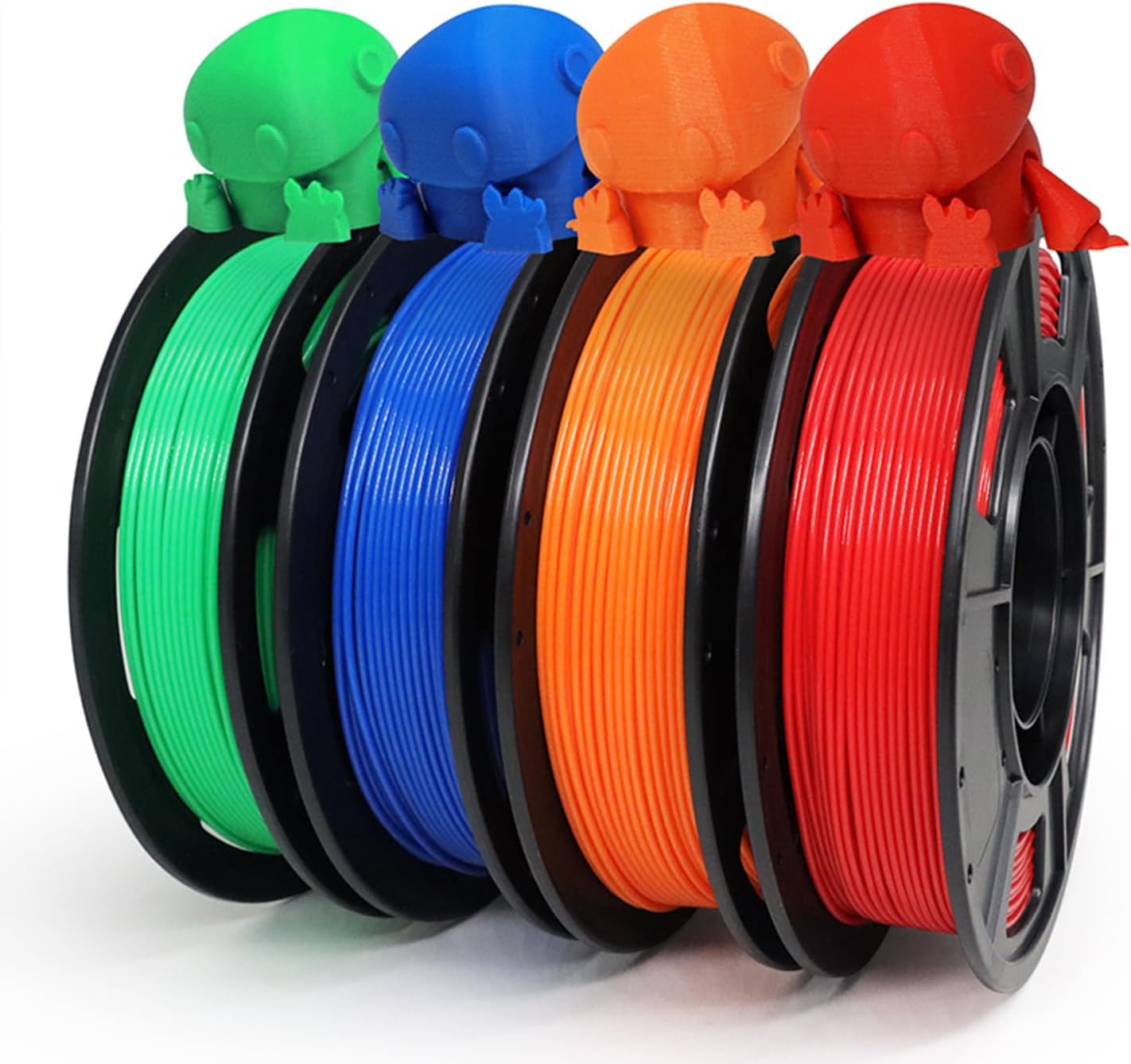 YOUSU PLA Plus Filament 1.75mm Bundle, PLA+ Sample 3D Printer Filament ...