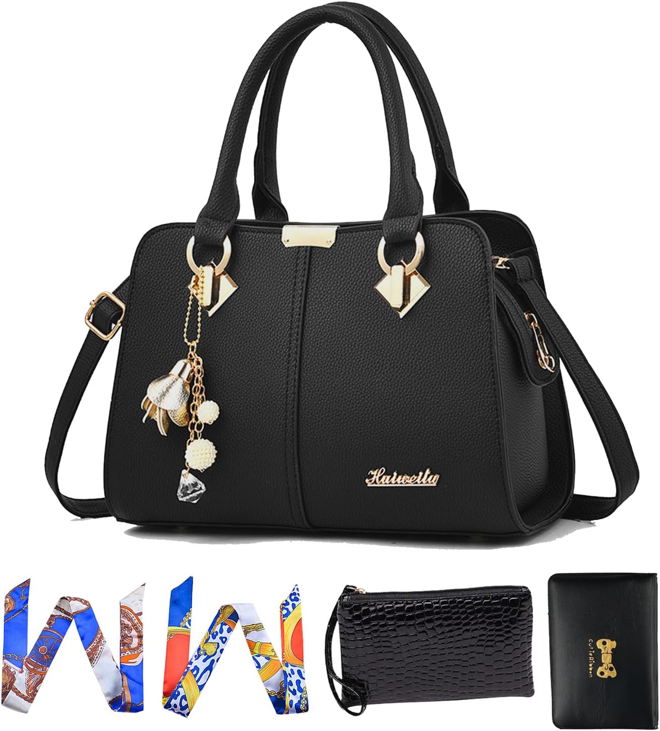Mujeres Crossbody Bolso Bolsos de Hombro, de Gran Capacidad de Cuero de ...
