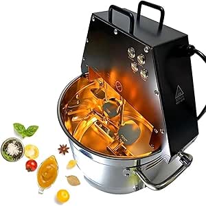 Amazon.com: Commercial Food Stirrer Mixer Pot,10L Kitchen Food Stand ...