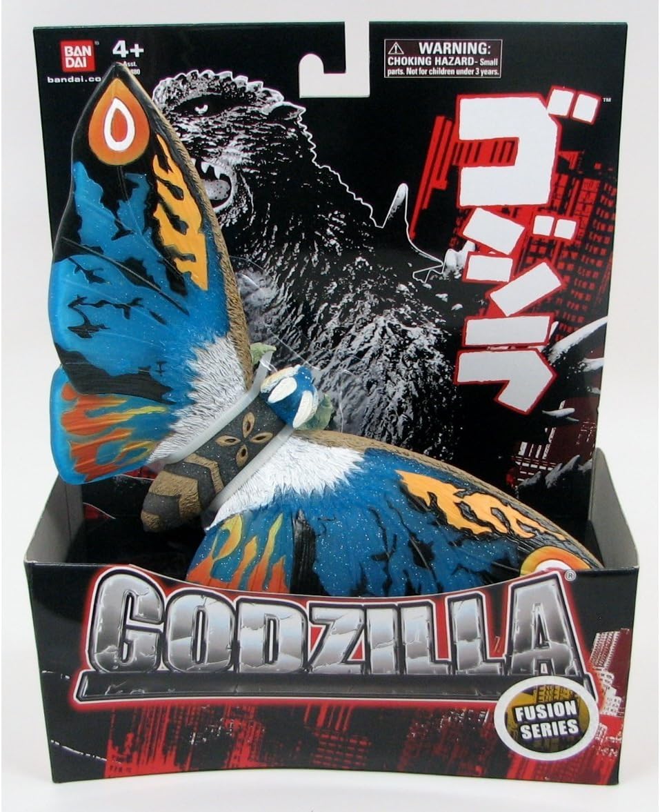 Godzilla Deluxe Vinyl Figure Rainbow Mothra : Amazon.co.uk: Toys & Games