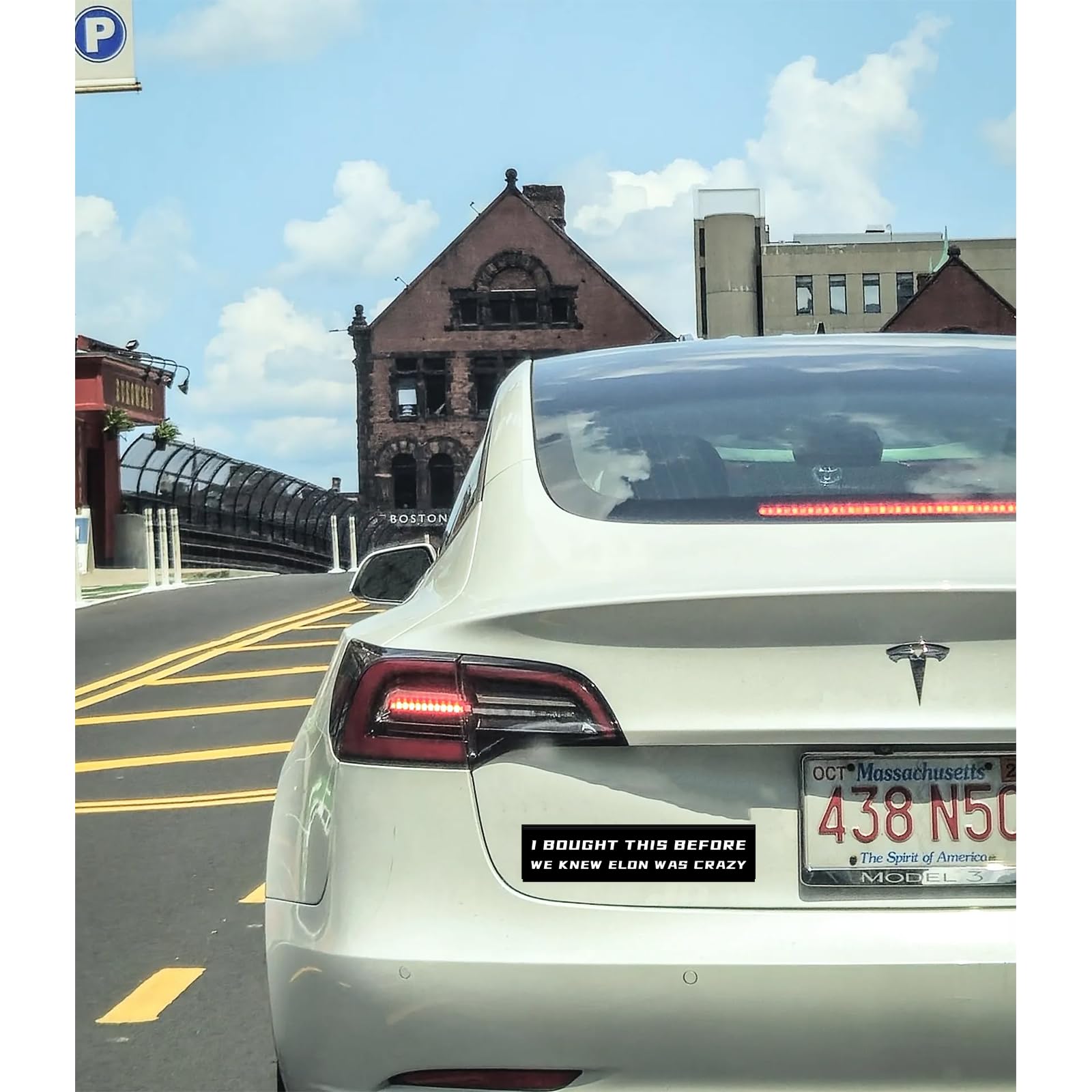 Political Car Magnet "I Bought This Before We Knew Elon Was Crazy" Car ...