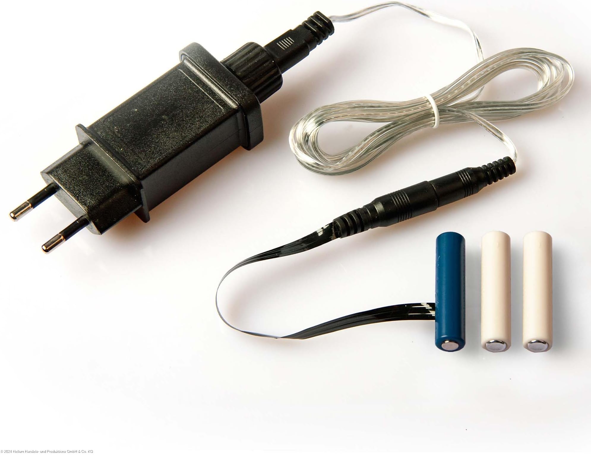 revolt Batterieersatz: Batterie-Netzteil-Adapter für bis zu 2 Geräte ...