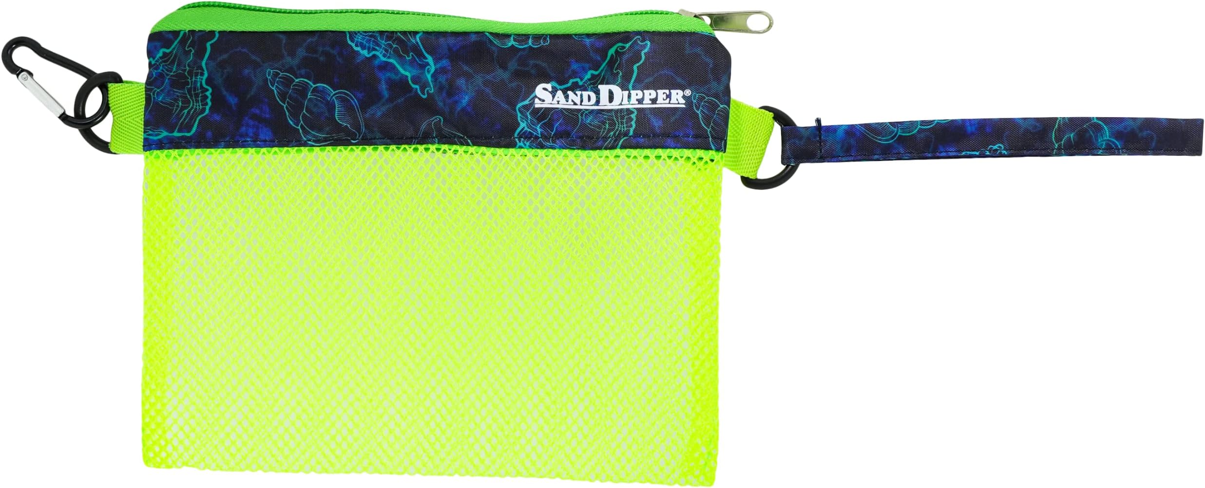 Amazon.com: RIMOBUL Sand Away Beach Treasures Seashell Pocket Mesh Bags ...