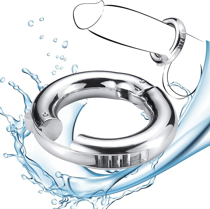 Amazon.com: Adjustable Cock Ring Metal Penis Rings for Long Lasting ...