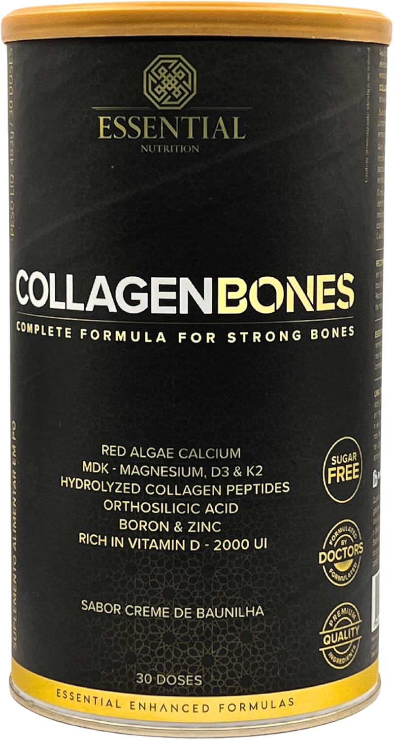 Collagen Bones Essential Nutrition 483g | Amazon.com.br