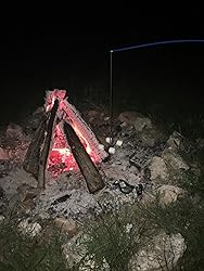 Amazon.com : Firebuggz Hot Dog Roasting Stick - Campfire Fishing Pole ...