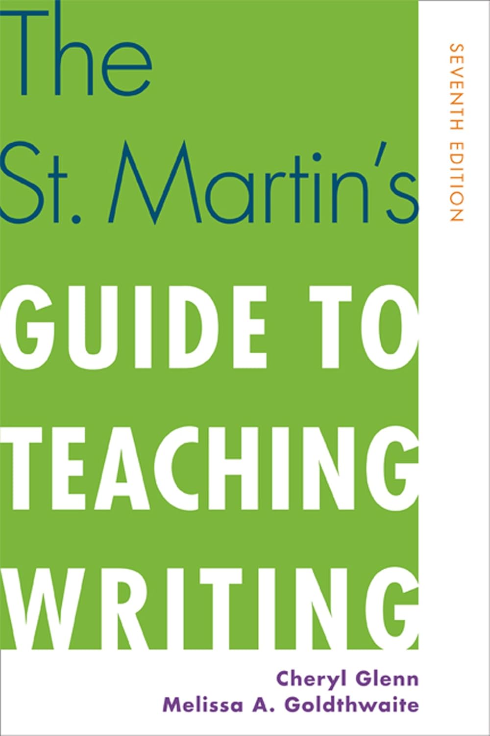 Amazon.com: The St. Martin's Guide to Teaching Writing: 9781457622632 ...