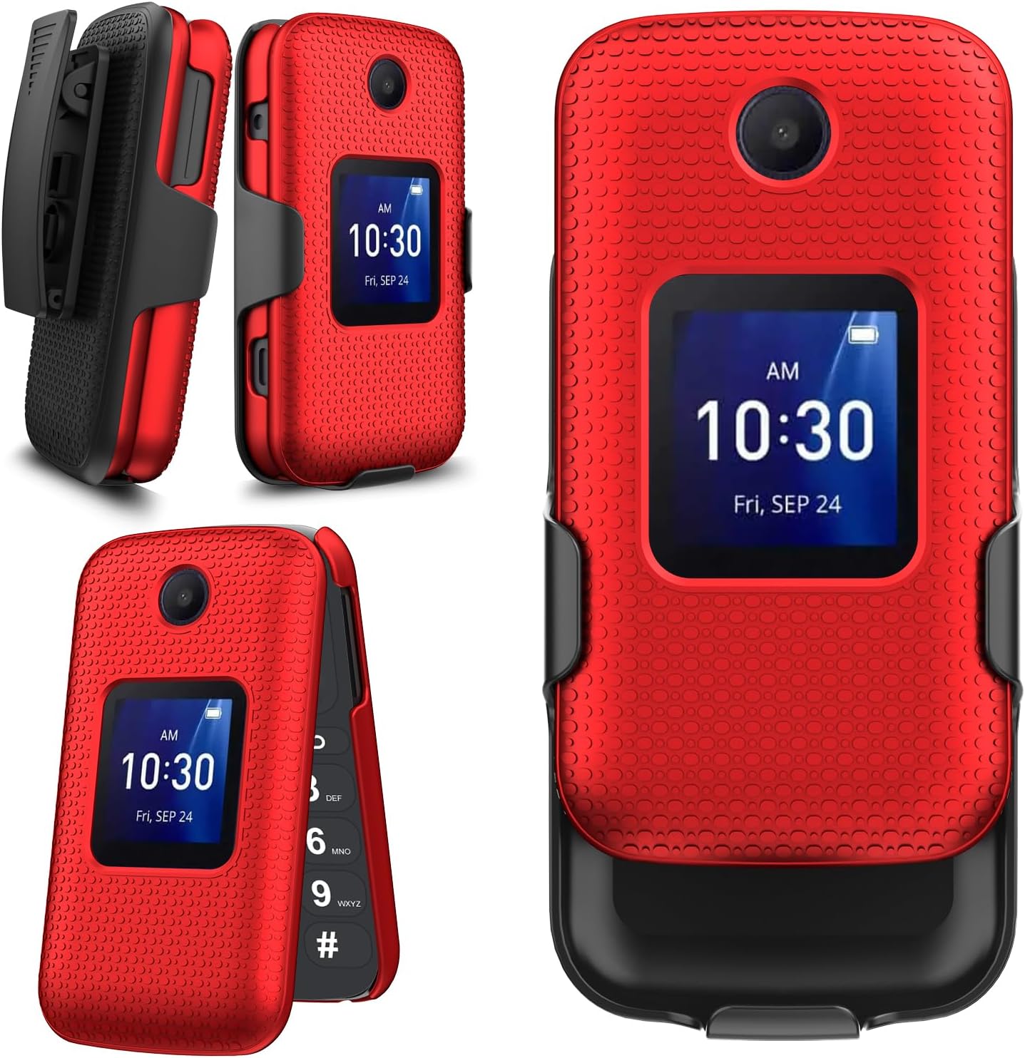 Amazon.com: Ailiber Case for TCL Go Flip 2/Alcatel TCL Flip 2 2022 ...