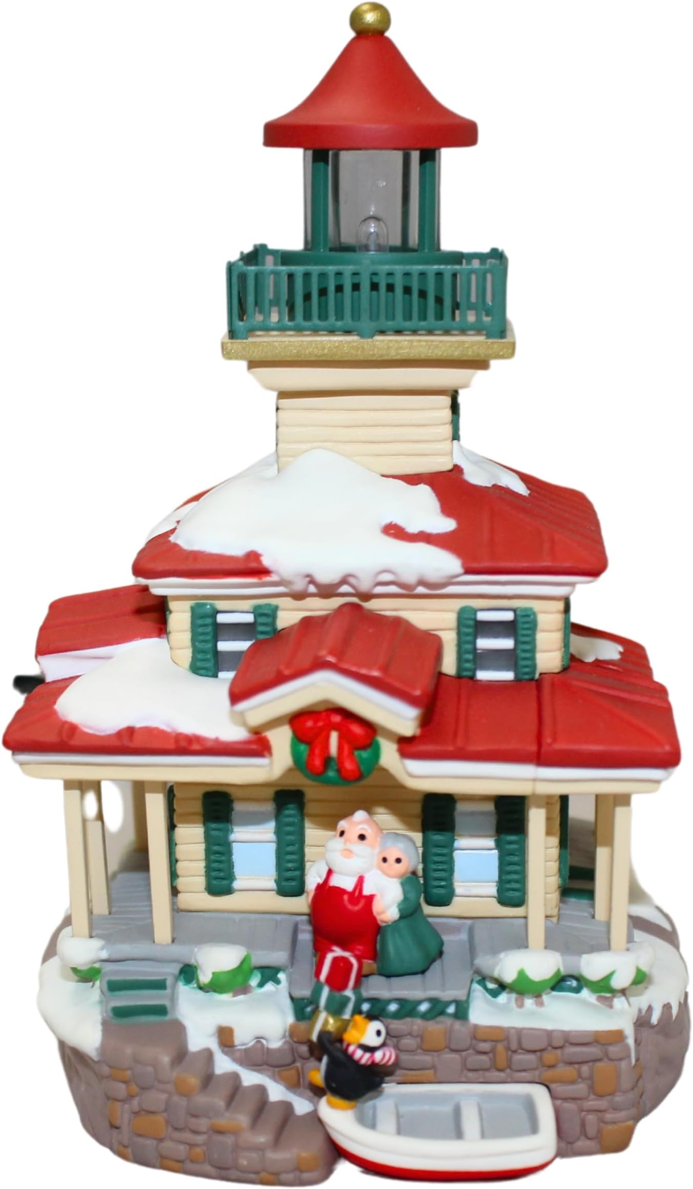 Amazon.com: Holiday Lighthouse 3rd In Series - 2014 Hallmark Keepsake ...