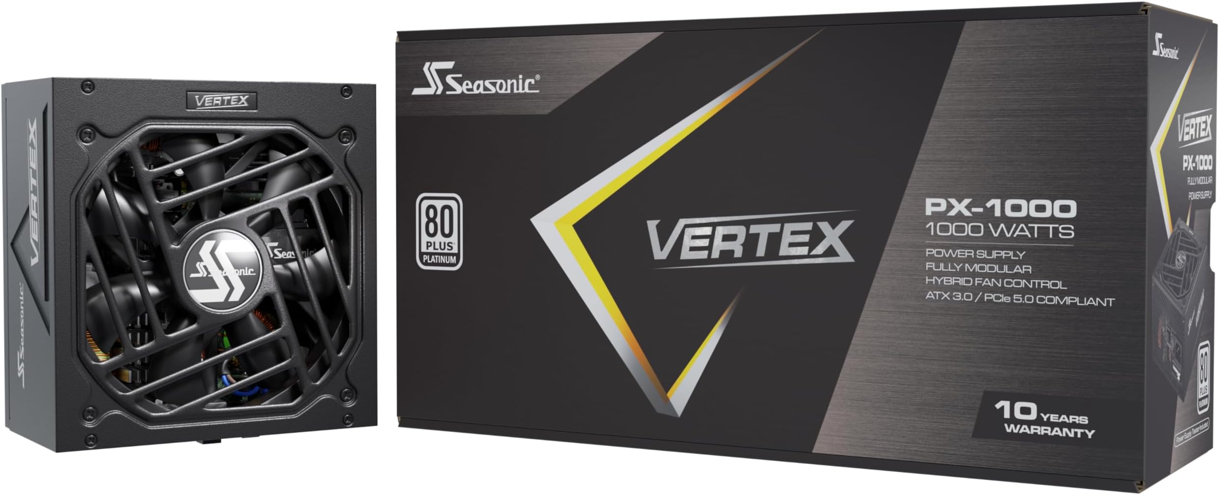 Amazon.com: Seasonic Vertex PX-1000-1000W - 80+ Platinum - ATX 3.0 ...