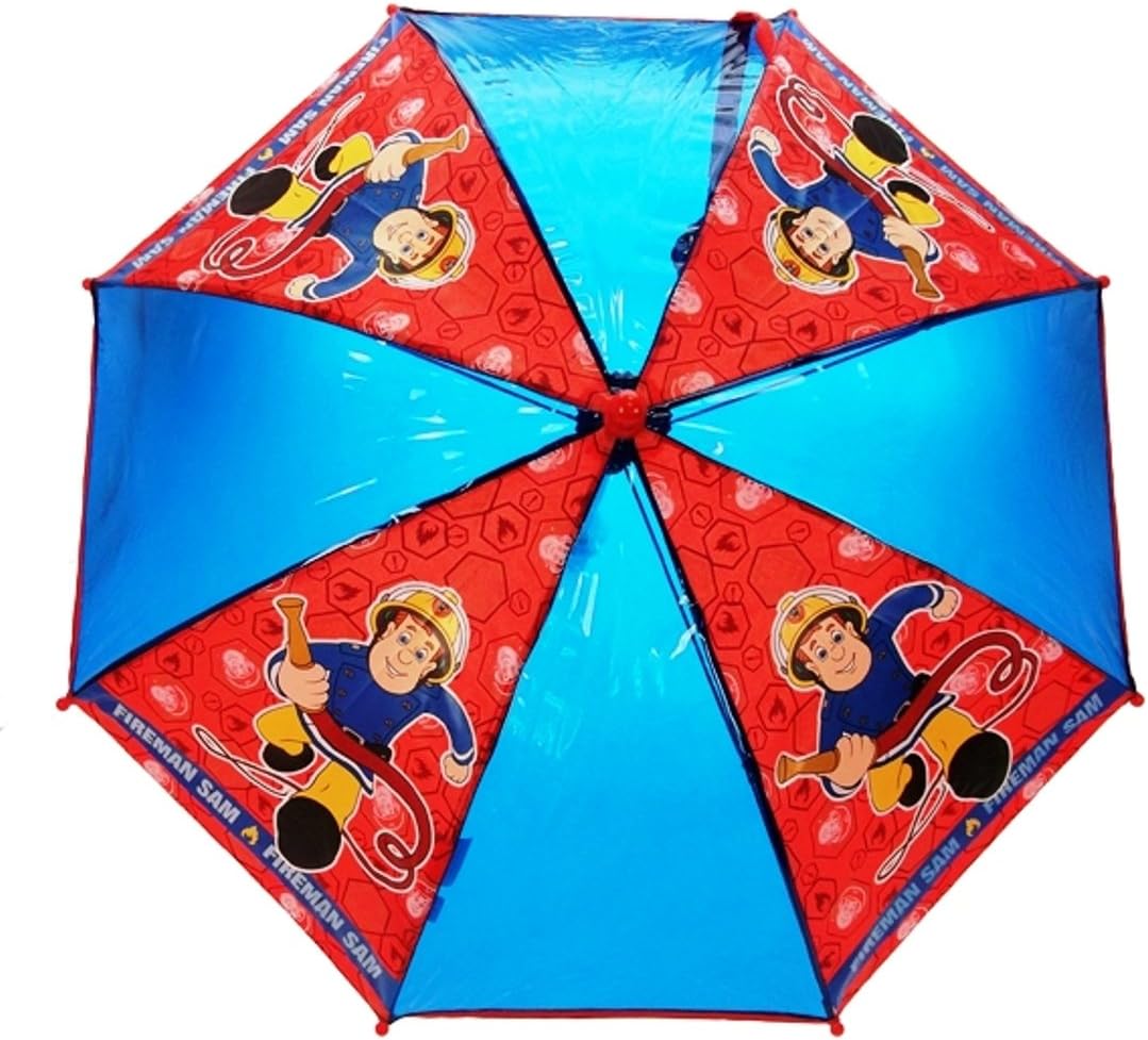 Amazon.com: Fireman Sam 'To the Rescue' Umbrella : Clothing, Shoes ...