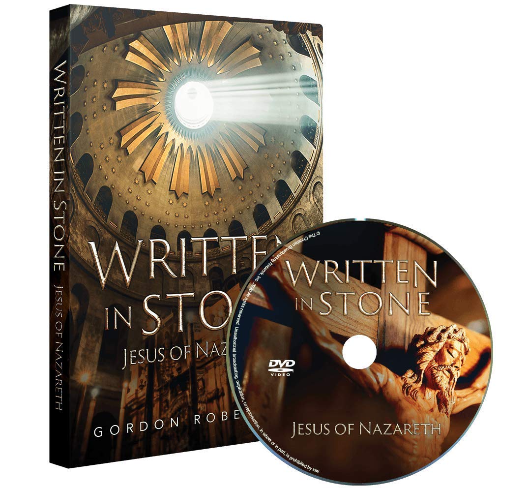 Amazon.com: ⚒️ Written in Stone ️ Jesus of Nazareth 📀 CBN Films Video ...