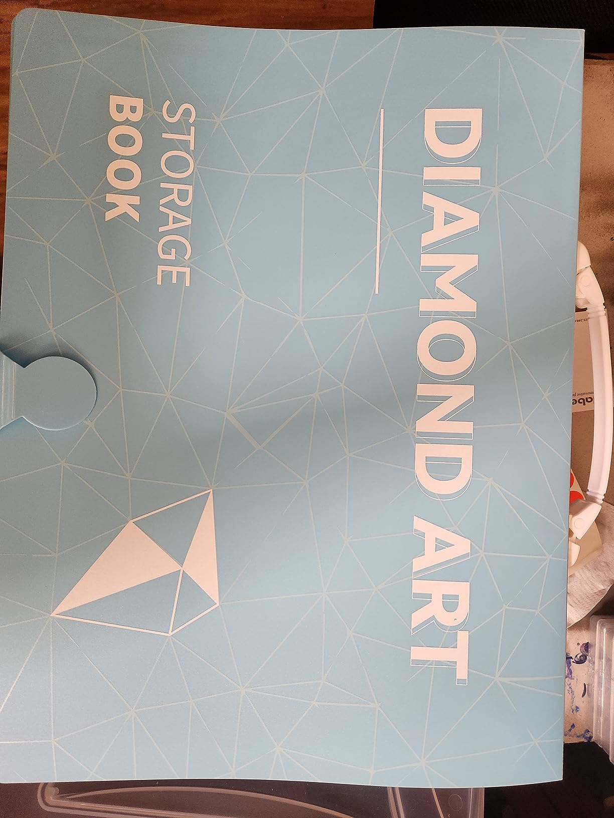 Amazon.com: TTPOLONG A3 Diamond Painting Storage Book, Diamond Art ...