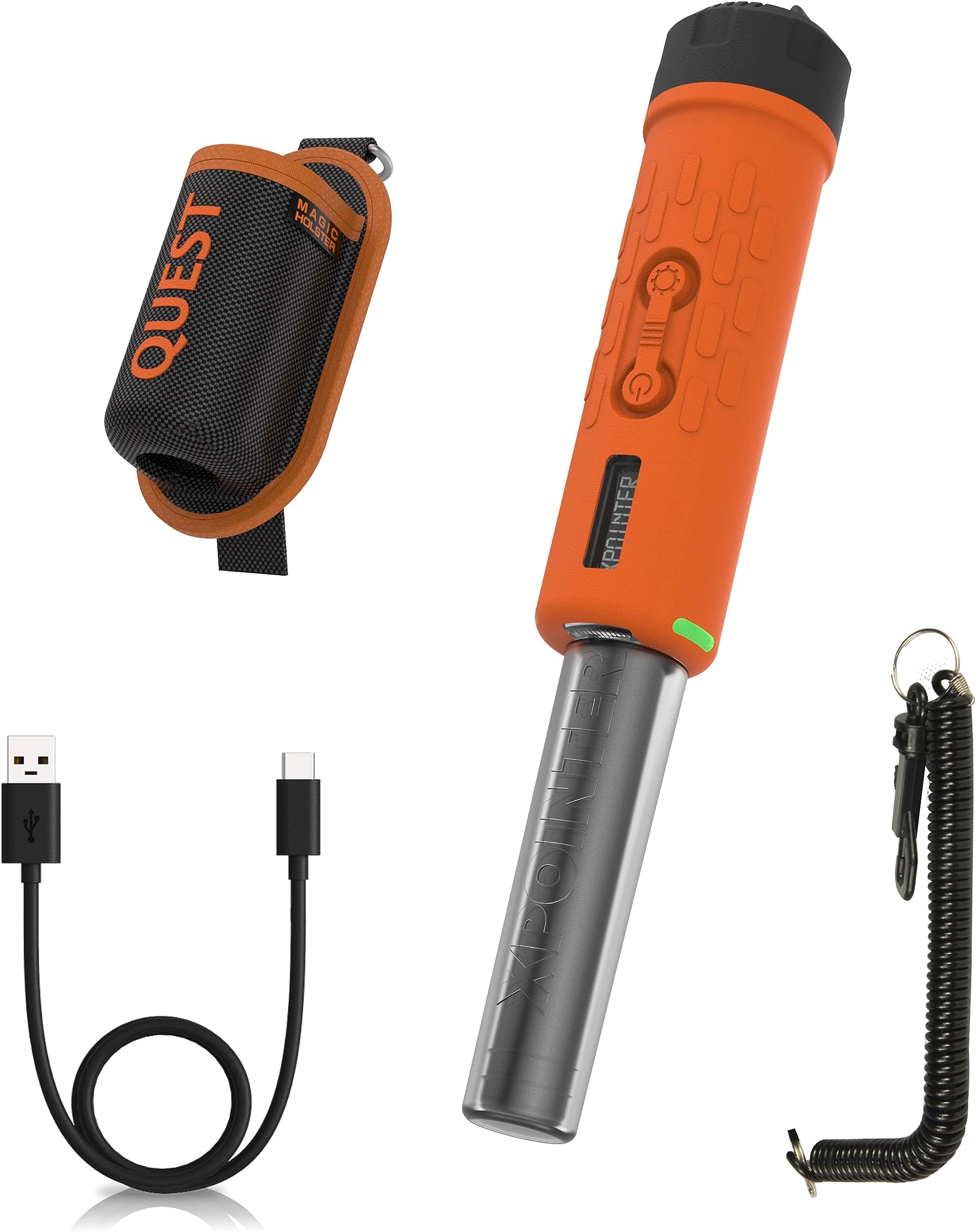 Amazon.com : New Xpointer Max with Magic Holster Quest Metal Detectors pinpointer discrimating ...