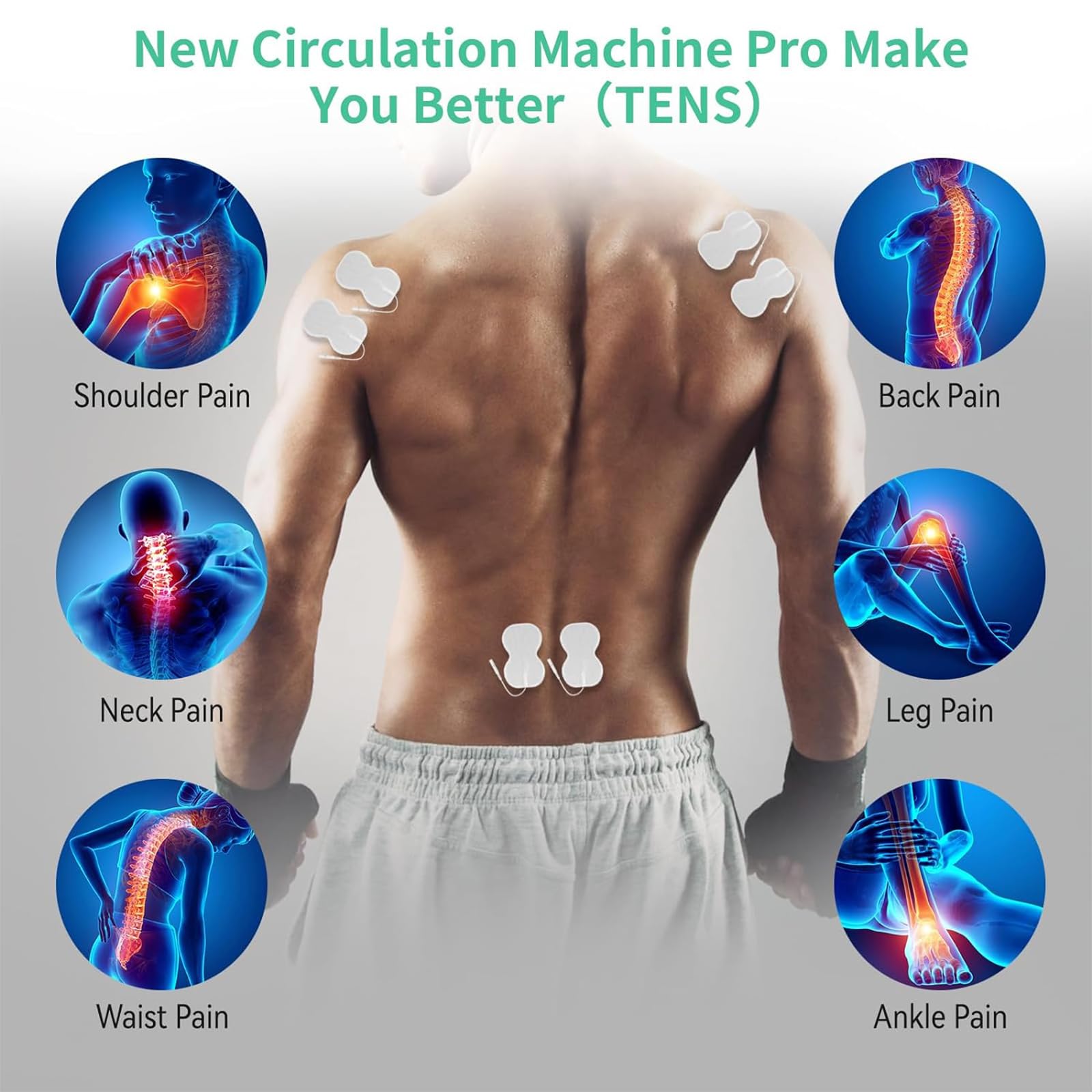 Creliver Neuropathy Relief Machine(FSA HAS Eligible), EMS Foot Massager ...