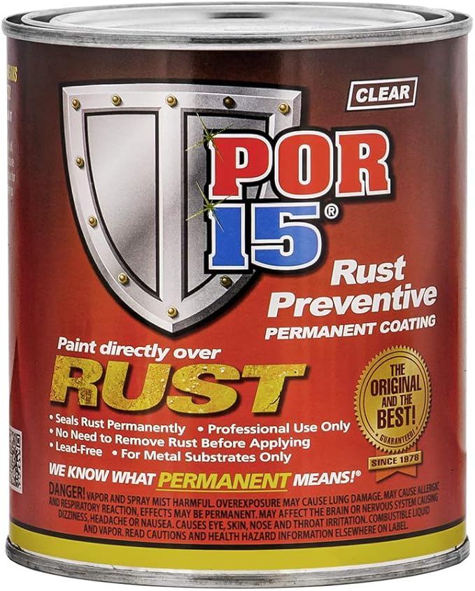 Amazon.com: POR-15 Rust Preventive Coating, Stop Rust and Corrosion ...
