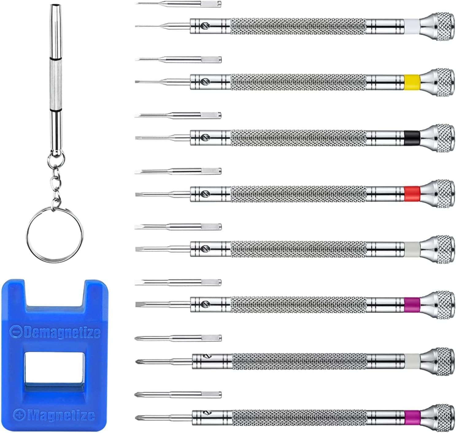 Amazon.com: 8 Pieces Precision Screwdriver,Screwdriver Set,Watch Repair ...