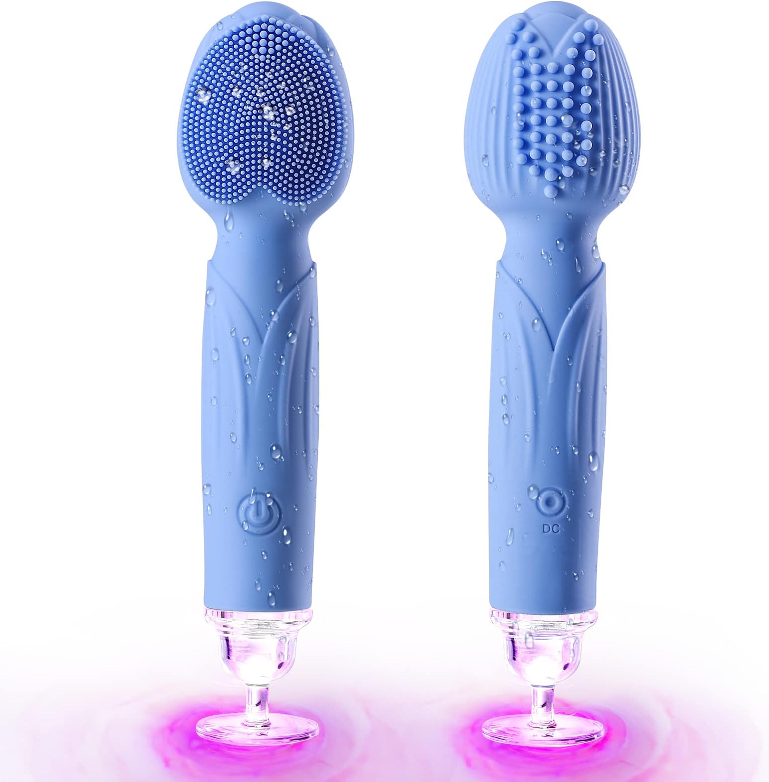 Amazon.com: Facial Cleansing Brush, Silicone Face Scrubber for Men and ...