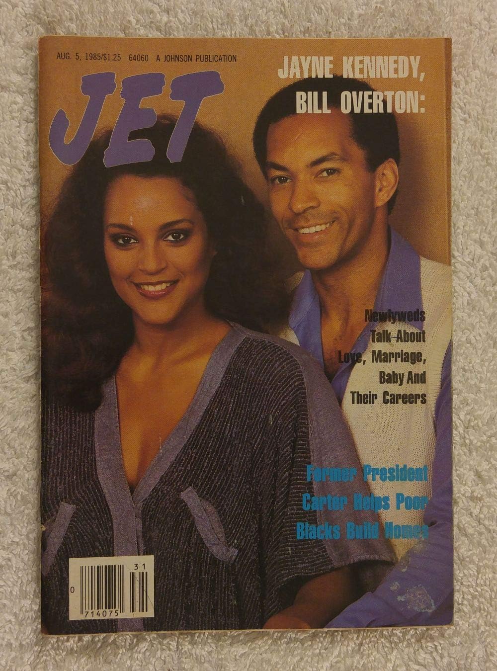 Jayne Kennedy & Bill Overton - Newlyweds Talk about Love, Marriage ...
