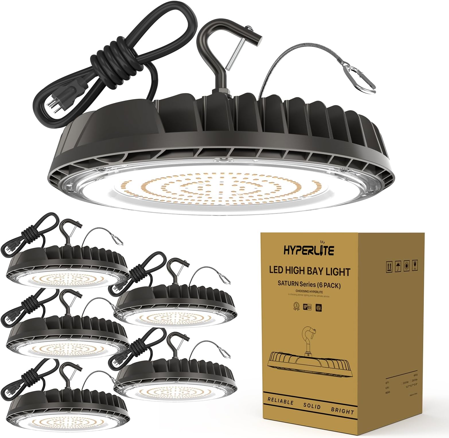 Keystone 13293 - KT-RHLED200PS-14C-8CSB-VDIM-P Indoor Round UFO High ...
