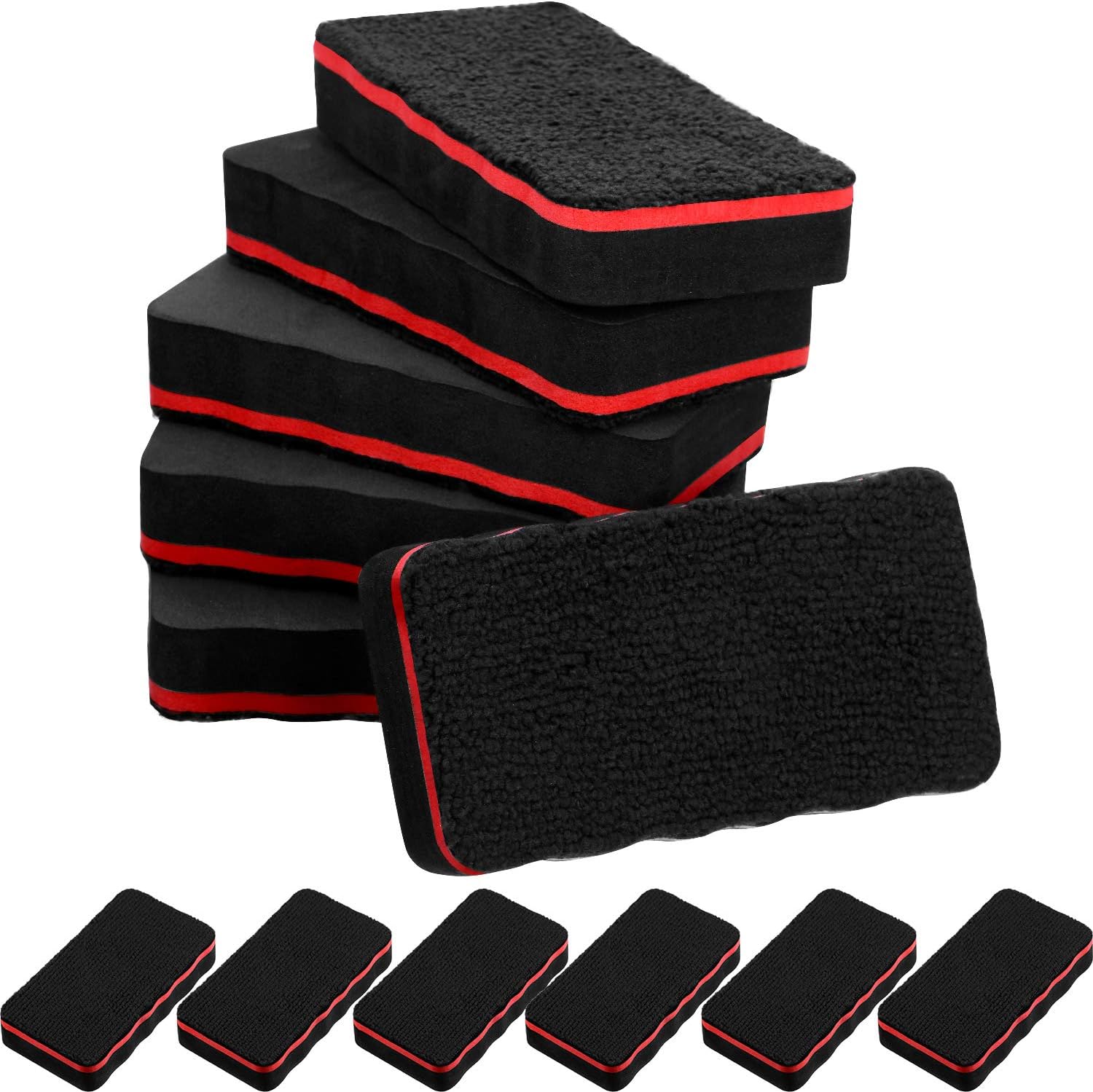 Amazon.com : 12 Packs Magnetic Dry Erase Erasers Whiteboard Eraser ...