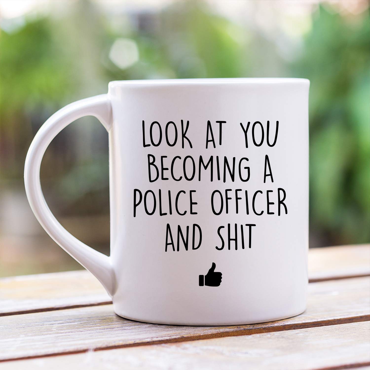 Snapklik.com : Police Coffee Cup 11 Ounce Police Academy Graduation ...