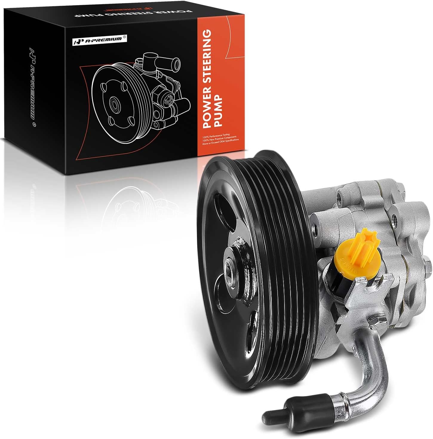 Amazon.com: A-Premium Power Steering Pump, with Pulley, Compatible with ...