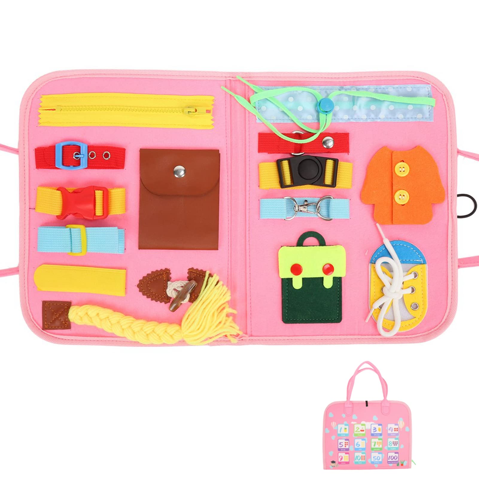 Buy Fidget Blanket, Calming Dementia Activities for Elderly, Sensory ...