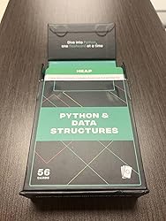 Amazon.com: Python and Data Structures Flashcards for Beginners and Experienced Programmers ...
