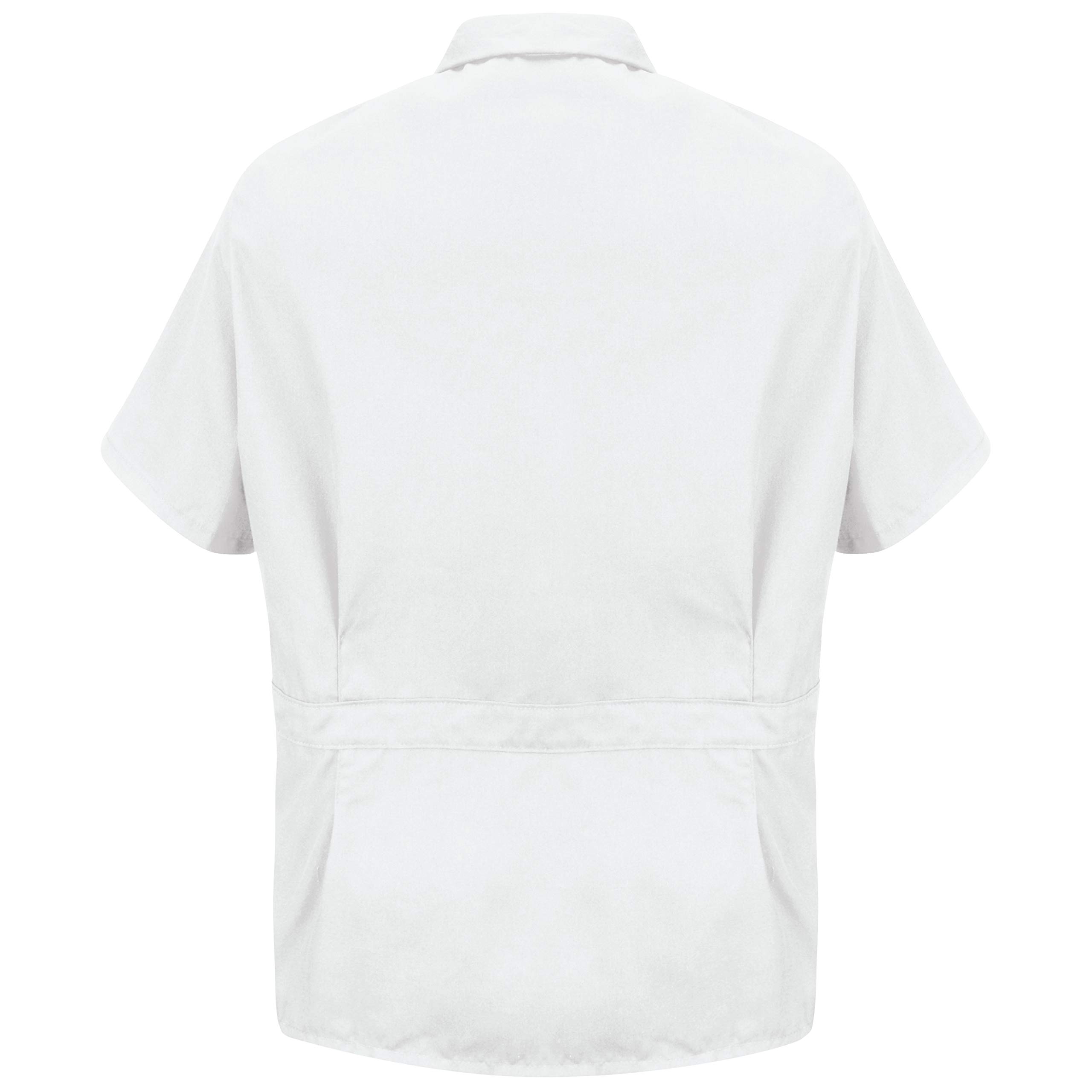 Snapklik.com : Red Kap Mens Zip-front Smock