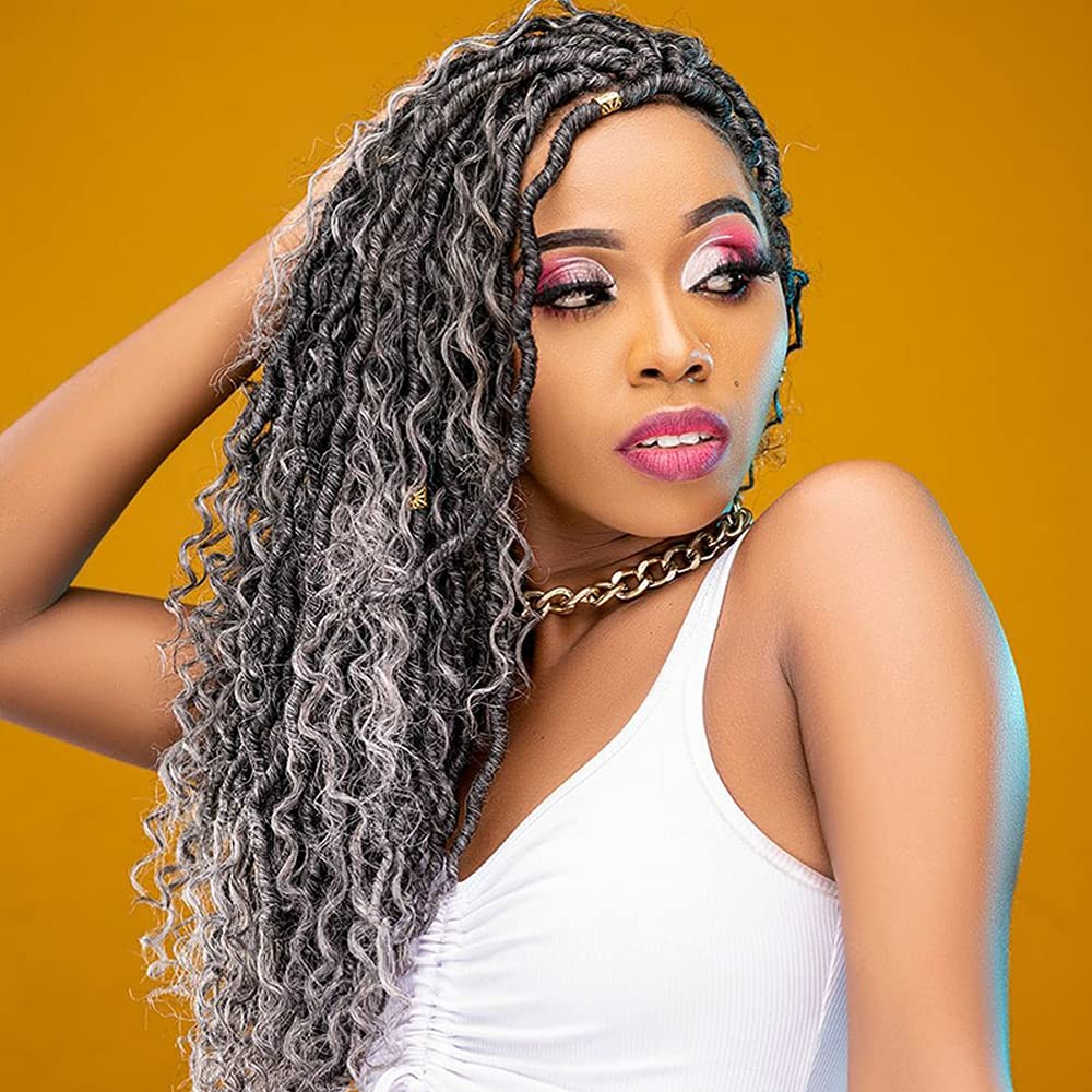 Buy Goddess Locs Crochet Hair Goddess Faux Locs Crochet Hair River ...